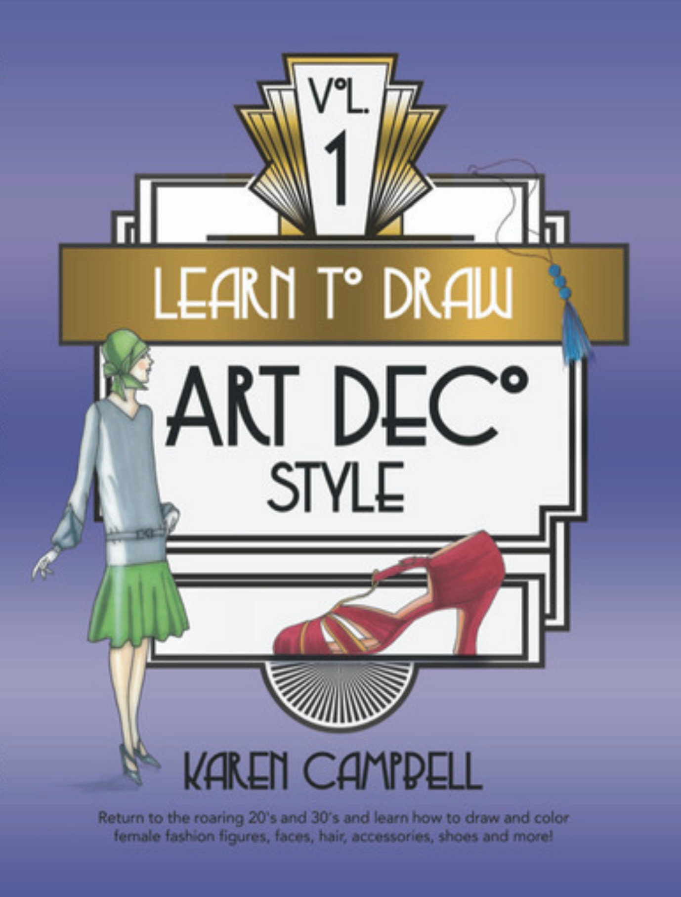 Learn to Draw Art Deco Style Vol. 1 - Etsy UK