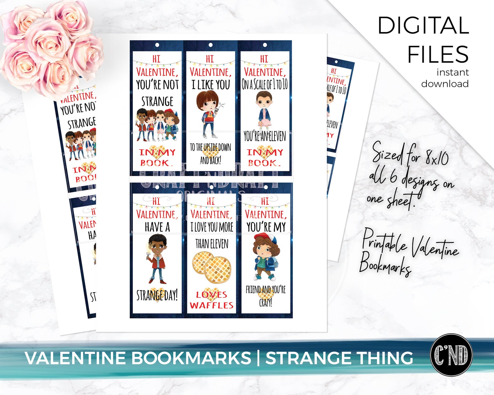 Stranger Things Valentines | Stranger Things Valentine Cards ...
