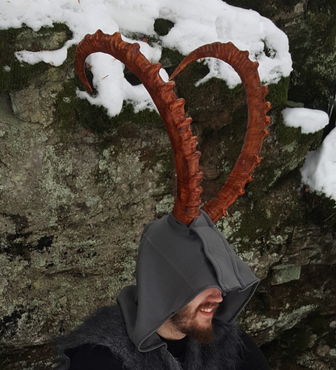 Replica Large Ibex Horns - Etsy