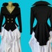 Formal Womens Tailcoat, Tuxedo Tails Women, Black Tailcoat, Steampunk ...