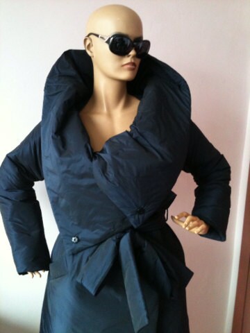 Loose Winter Collar Square Down Jacket/atmosphere Comfortable - Etsy