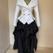 Formal Womens White Tailcoat, Tuxedo Tails Women, Black Tailcoat ...