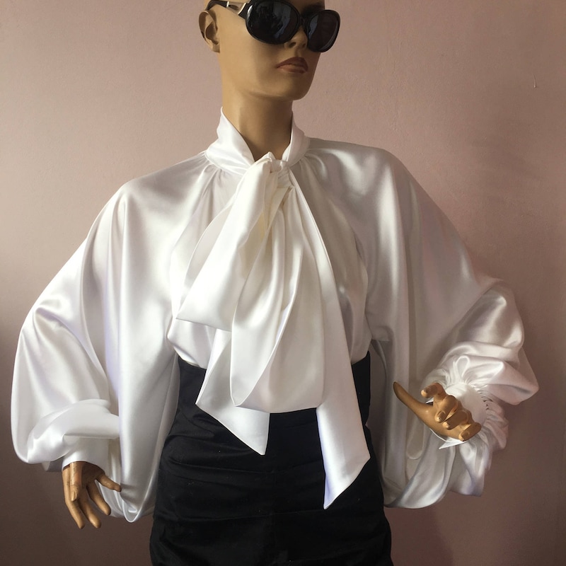 Bow Blouse Pattern - Etsy