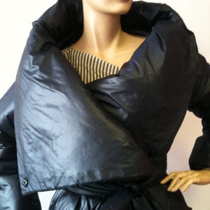 Loose Winter Collar Square Down Jacket/atmosphere Comfortable and Warm ...