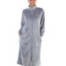 Super Plush Front Zipper Soft Robe Zipper Bathrobe Dressing Gown - Etsy