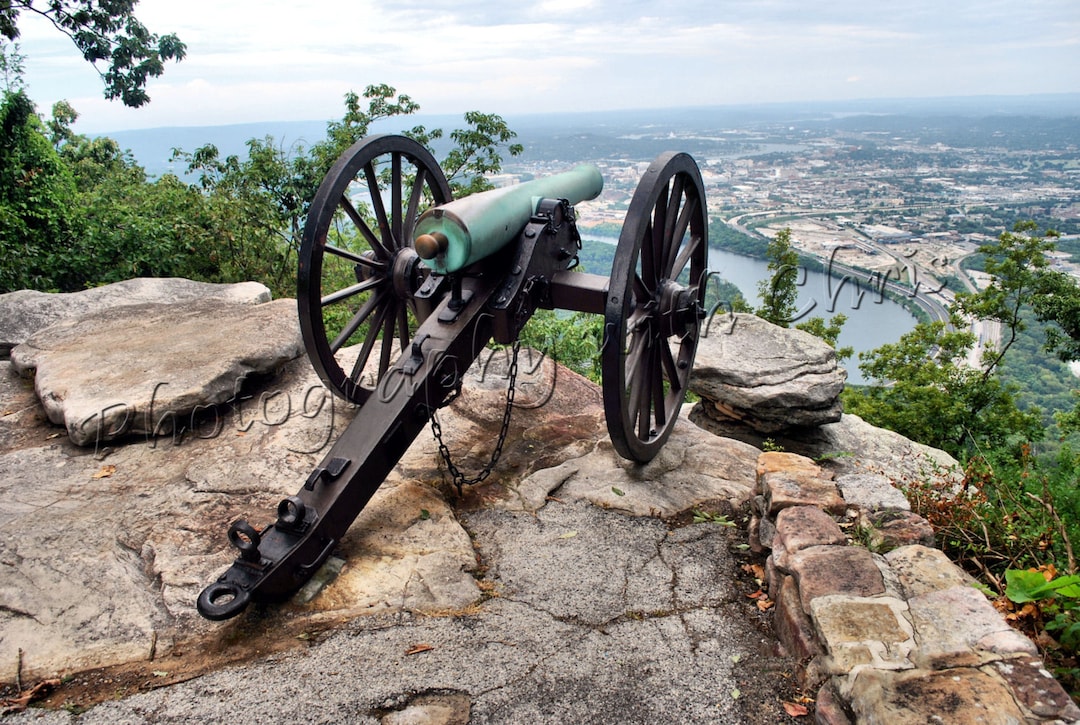 Cannon at Point Park , Lookout Mountain Tennessee - Etsy