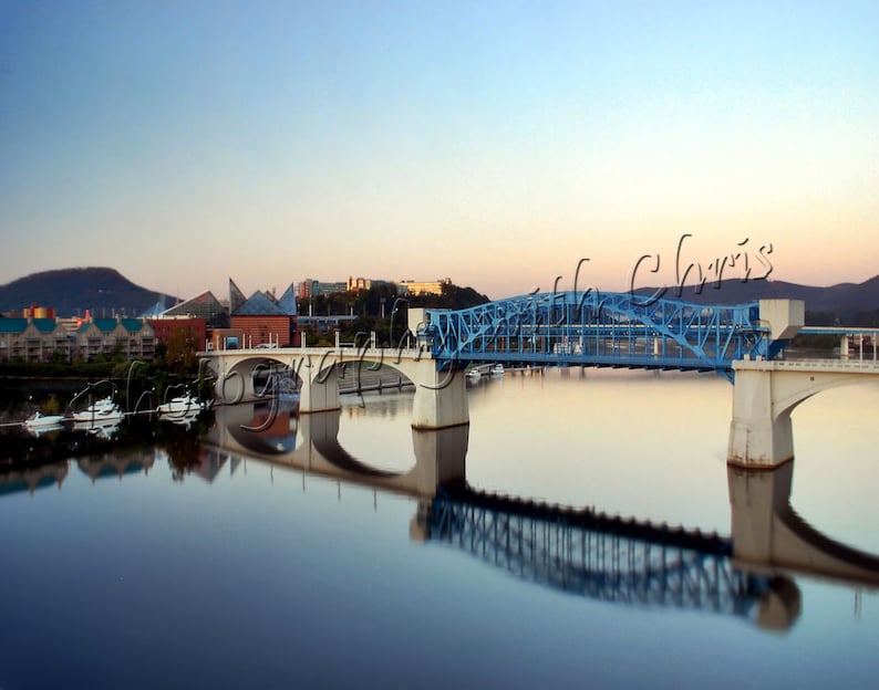 Market Street Bridge. Chattanooga, Tennessee - Etsy