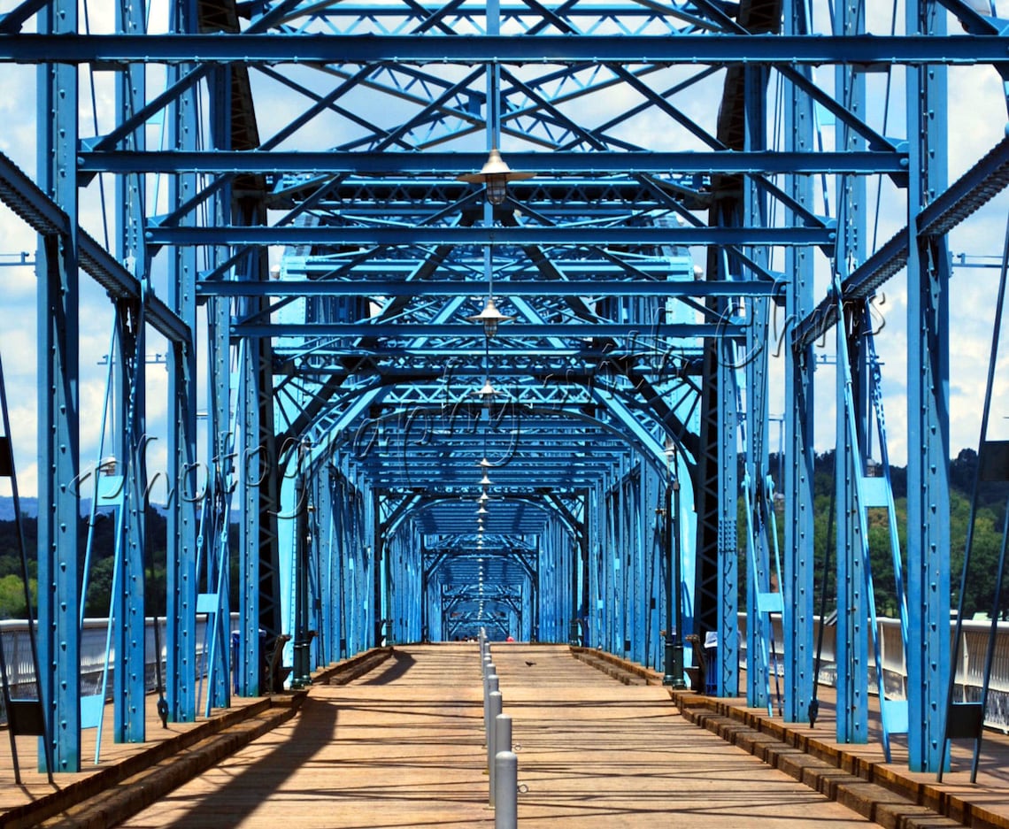 Walnut Street Bridge , Chattanooga Tennessee - Etsy