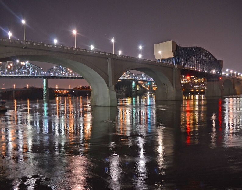 Market Street Bridge Lights - Etsy