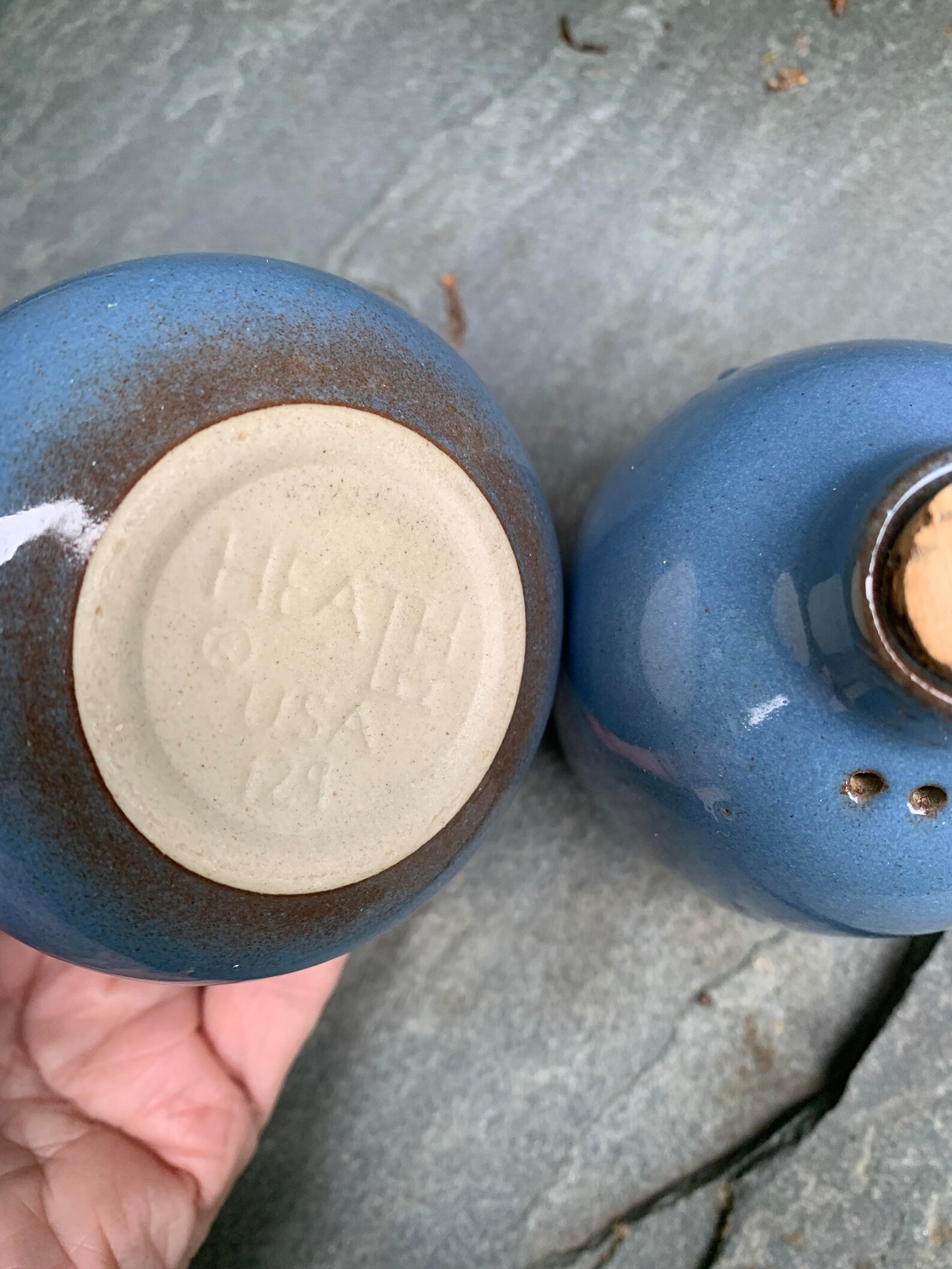 Timeless and Classic Heath Ceramics Retired Glaze French Blue in a ...