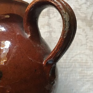 Vintage Farmhouse French Country Redware Jaspe Swirl | Etsy