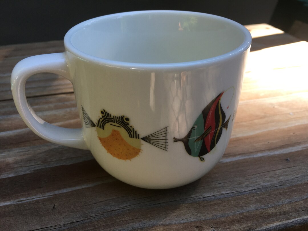 Fish's Eddy Mid Century Modern Style Minimal Realism - Etsy