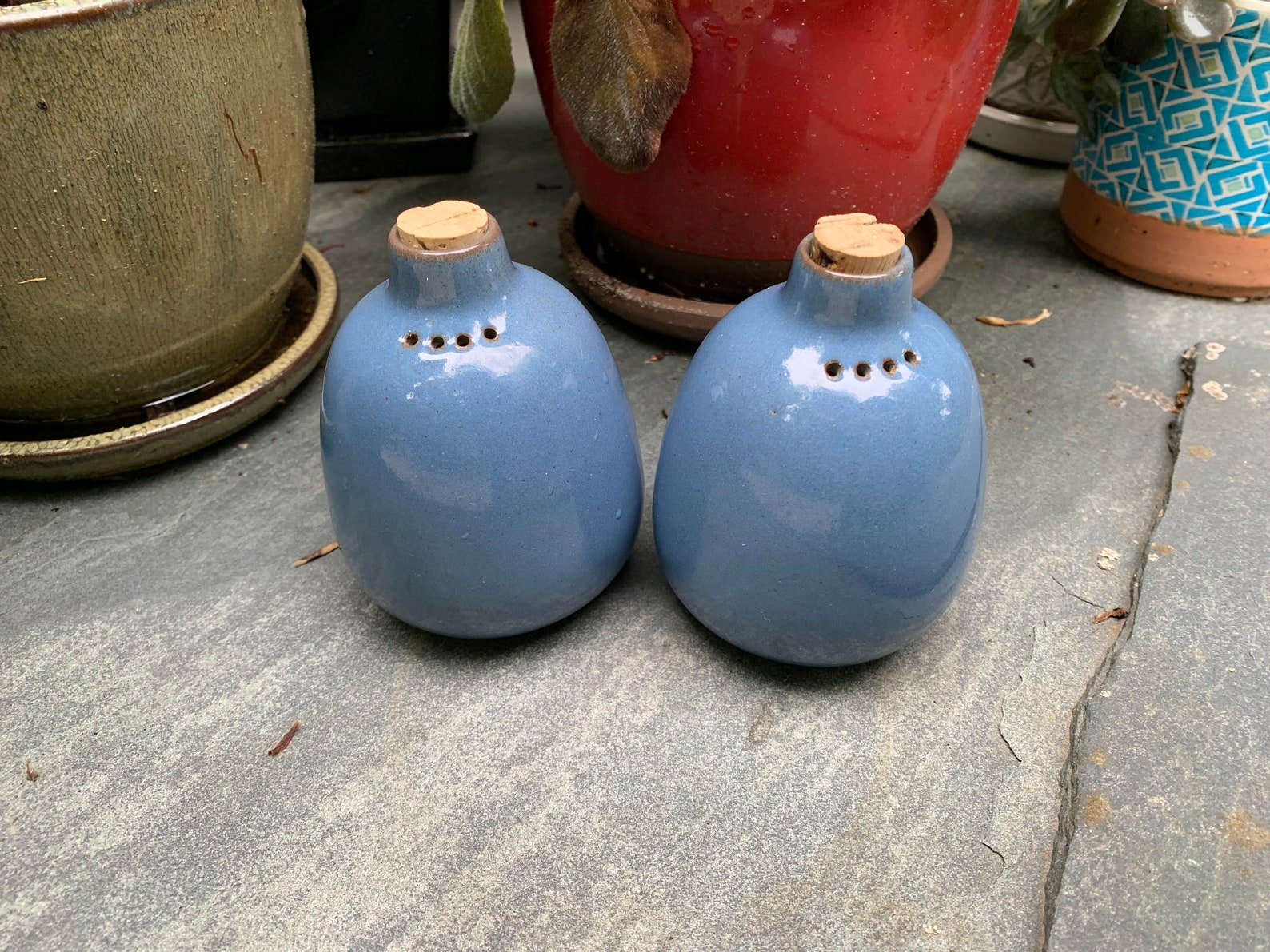 Timeless and Classic Heath Ceramics Retired Glaze French Blue in a ...