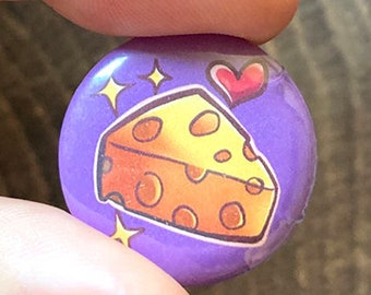 Cheese Button - Etsy