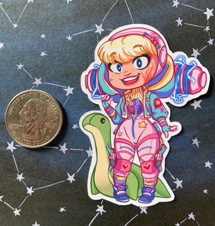 Sparkle Vinyl Kawaii Wattson Sticker Apex Legends - Etsy.de