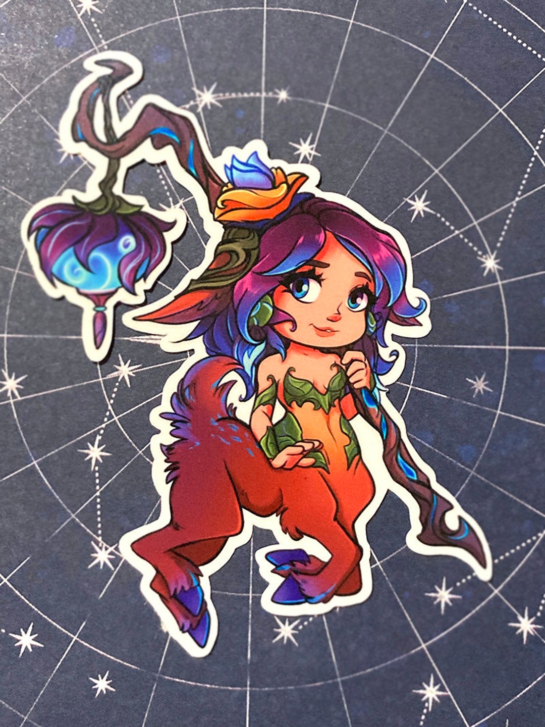 Lillia - League of Legends / Vinyl Sticker - Etsy