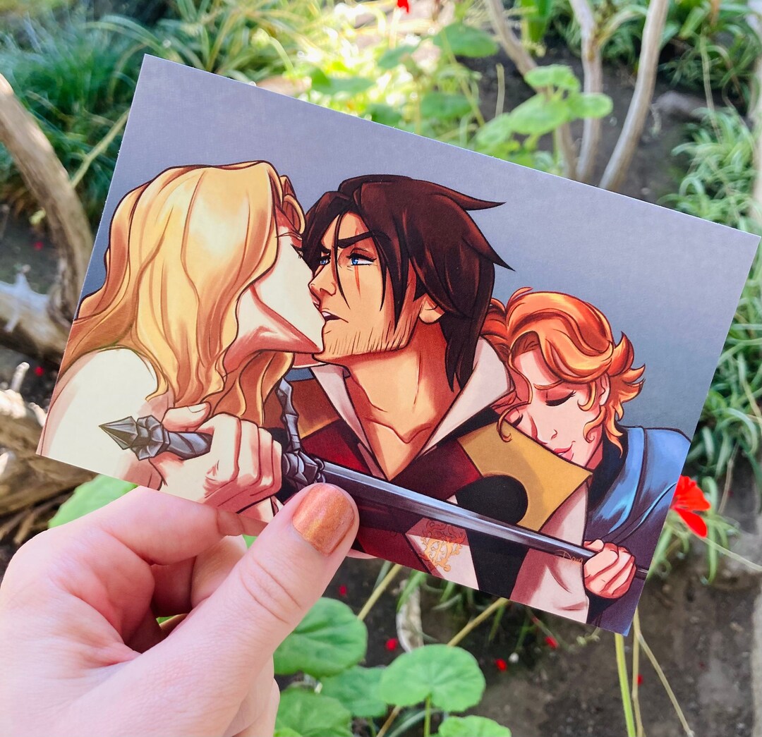 Castlevania, Trio Meme, Alucard / Sypha / Trevor (postcard, Mini Print ...