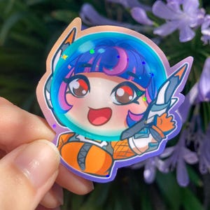 Overwatch - Juno "hello!" Vinyl or Sparkle Sticker - Etsy