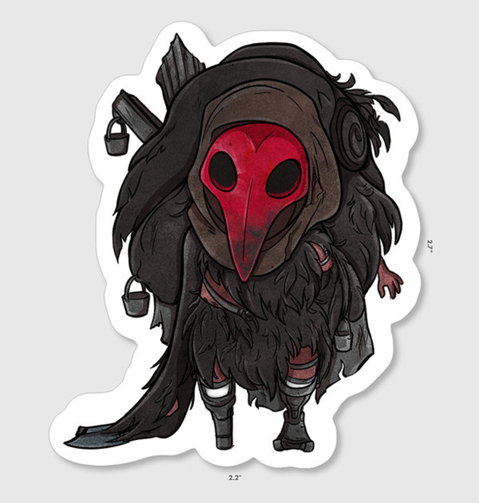 ScrapBeak Hunt: Showdown / Matte Sticker | Etsy