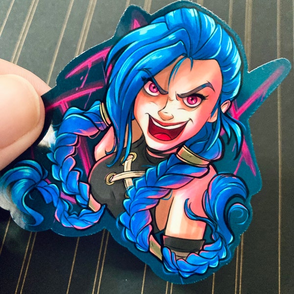 League of Legends Arcane Stickers - Etsy Australia