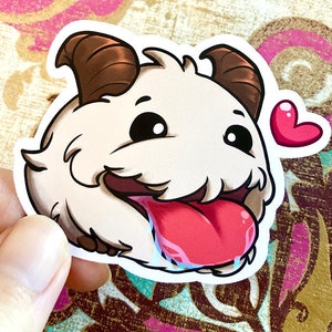 Poro - League of Legends / Matte Sticker - Etsy