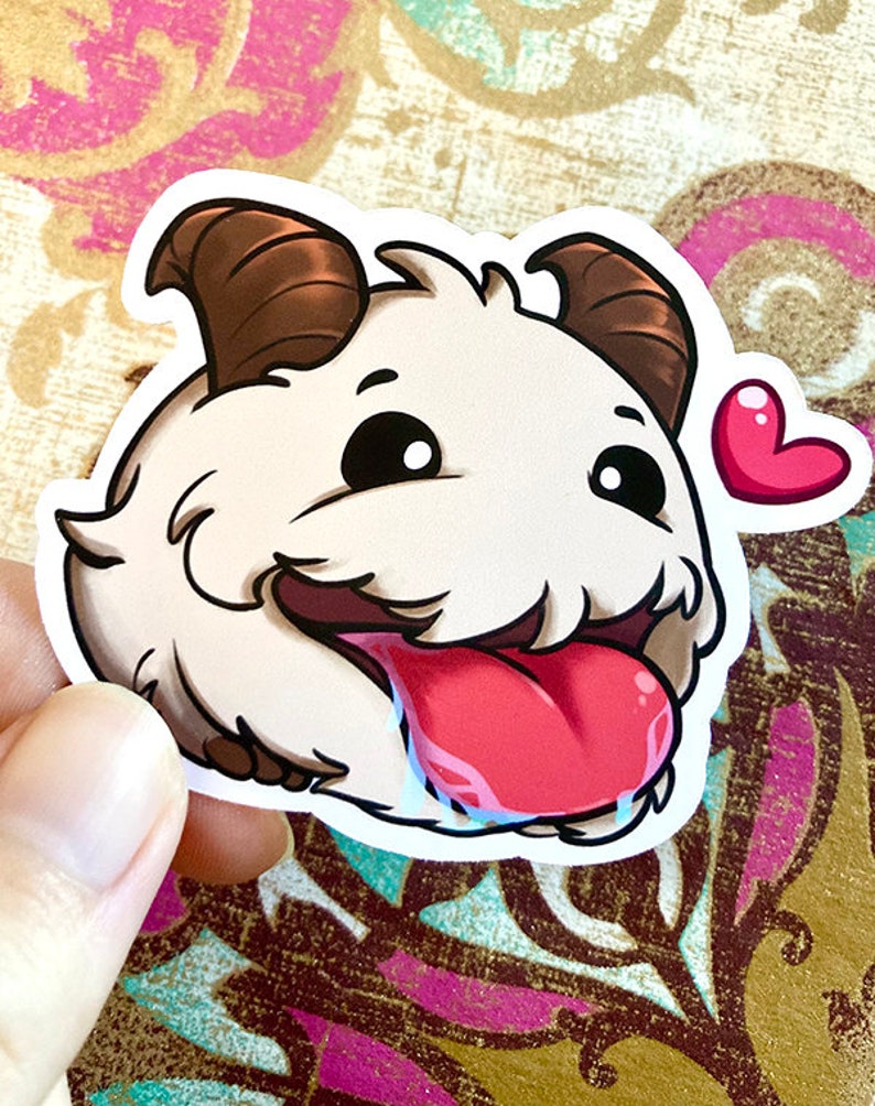 Poro League of Legends / Matte Sticker - Etsy