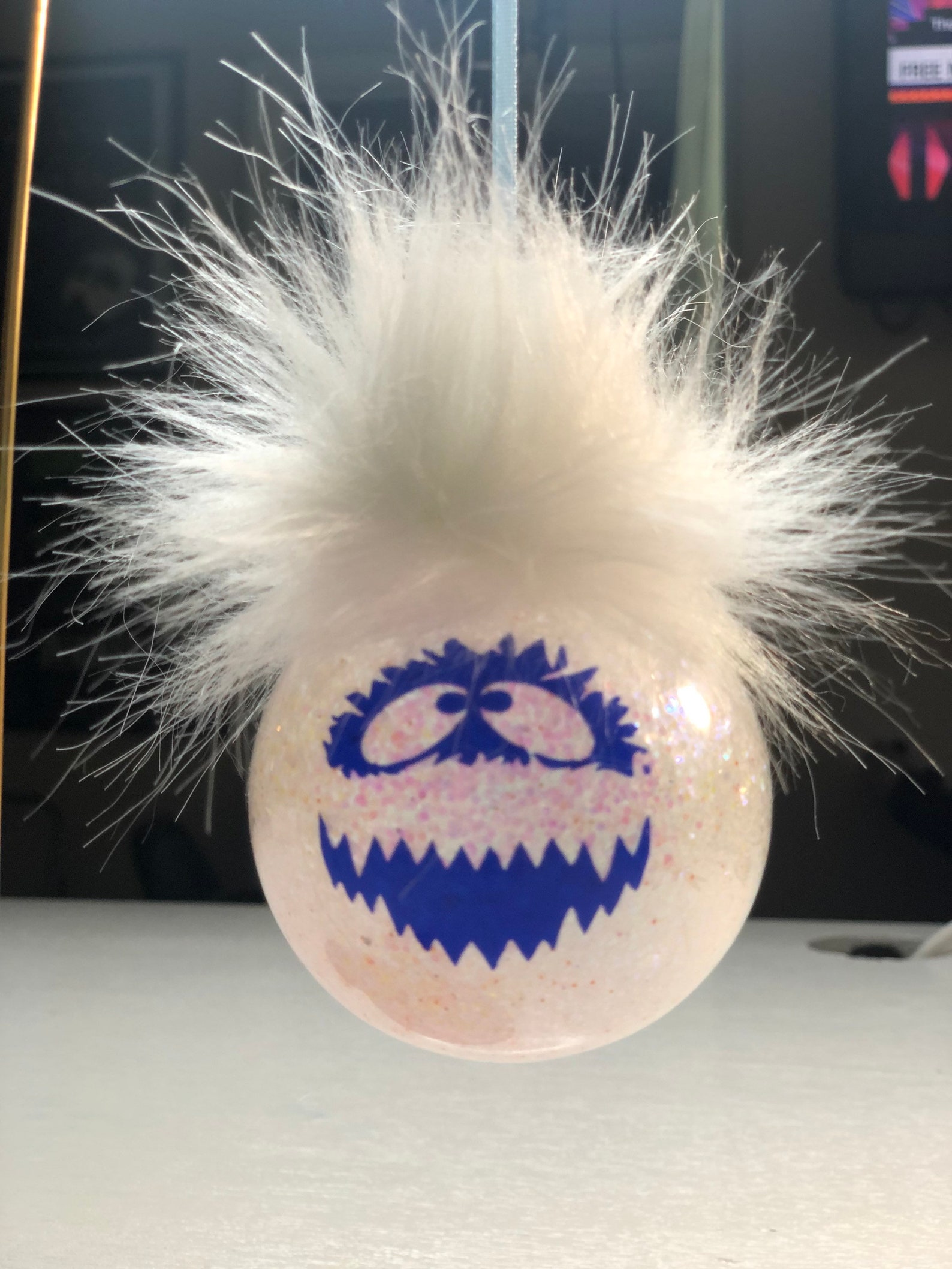 Bumble the Abominable Snowman Ornament - Etsy