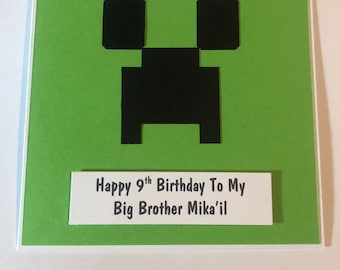 Zombie Birthday Card | Etsy