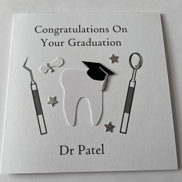 Dental Graduation Cards - Etsy