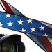 Personalized Vintage USA Flag Camera Strap. Best Gift. Independence Day ...