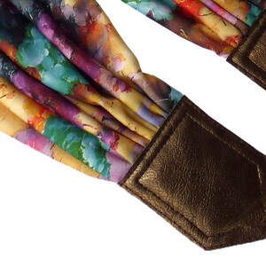 Scarf Camera Strap, Floral Camera Strap, Camera Strap for Women, Dslr ...