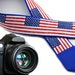 Personalized Camera Strap-independence Day Sale-us Flag Camera Strap ...