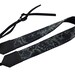 Personalized World Map Camera Strap. Black and Light Lime Map Neck ...