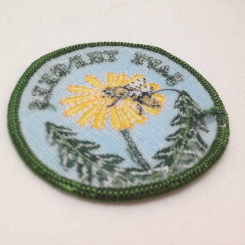 Save the Bees Embroidered Scouting Patch - Etsy