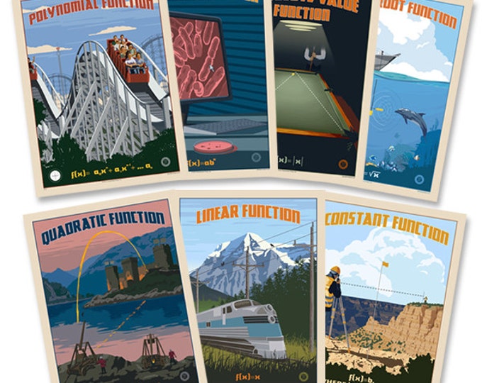 Famous Mathematicians Posters (set of 8) Printable, Math Classroom ...
