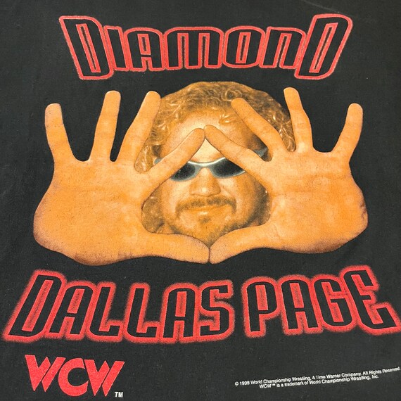 1998 wcw diamond dallas page promo shirt made in usa … - Gem