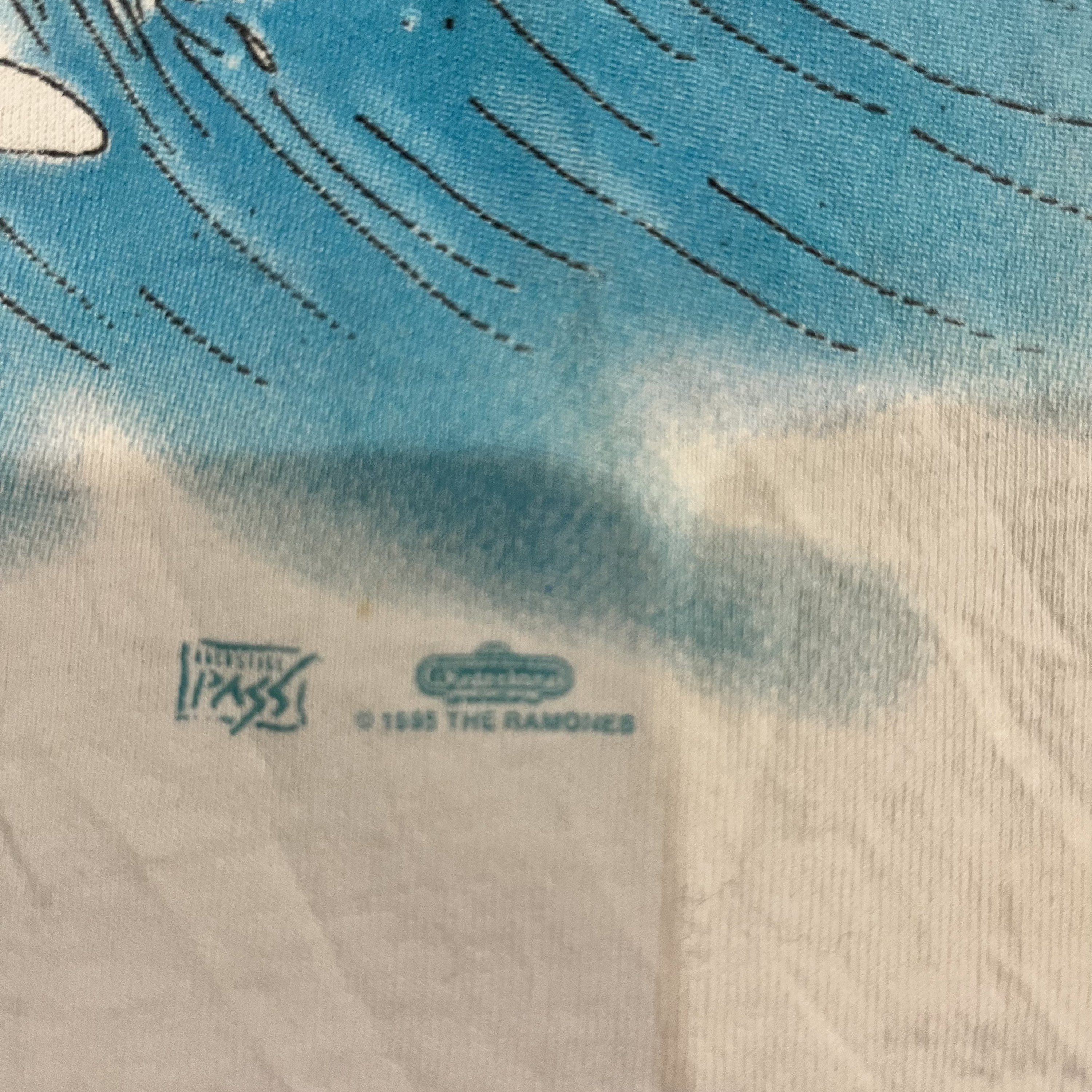 1995 Ramones Merch Single Stitch Double Sided Print Adios Amigos ...