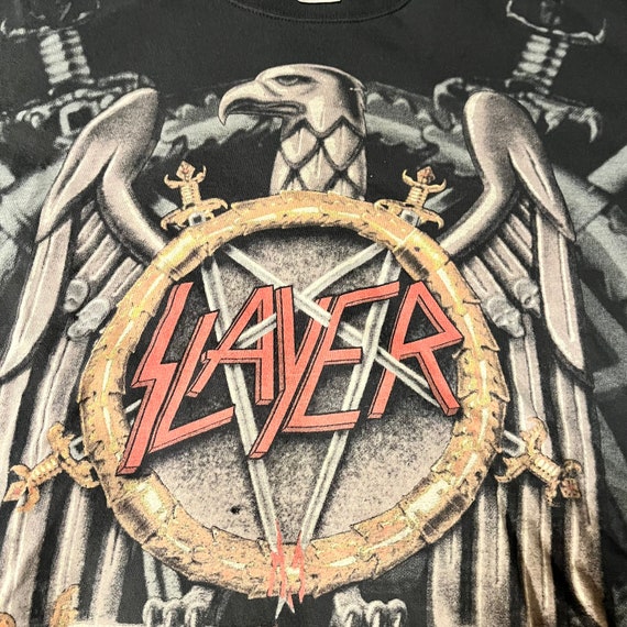 Early y2k slayer liquid blue tag parental advisory pr… - Gem