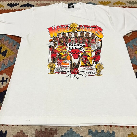 1992 bulls 3rd comic book style championship promo s… - Gem