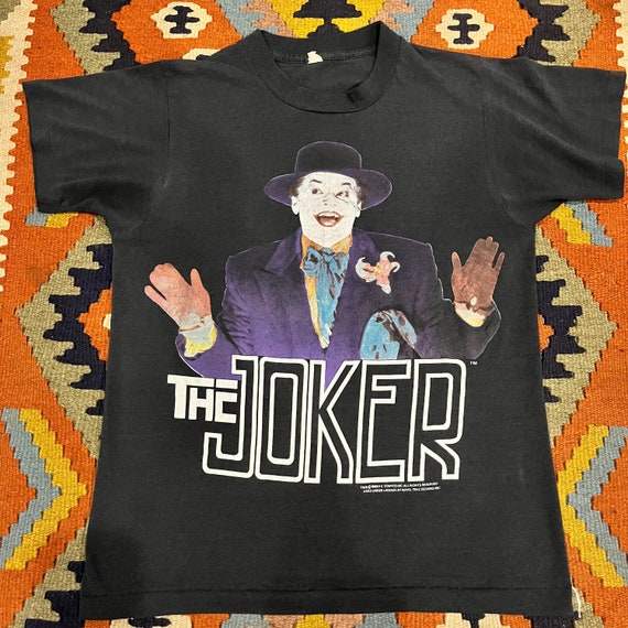 1989 tim burtons batman merch t shirt size m single s… - Gem