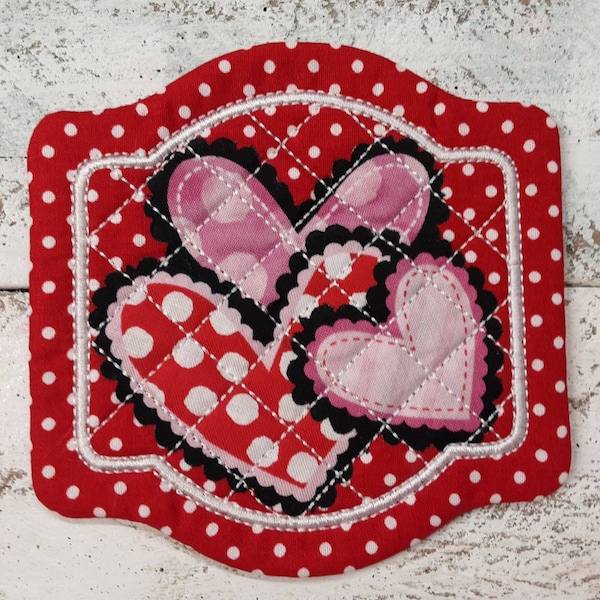 Valentine Mug Rugs - Etsy