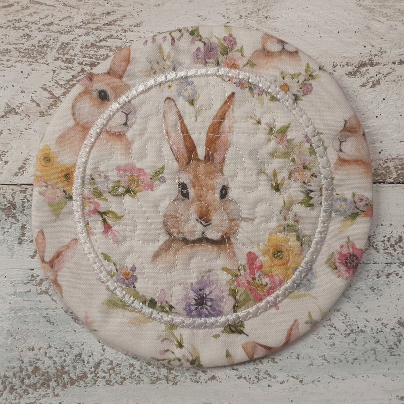 Patchwork Bunny - Etsy