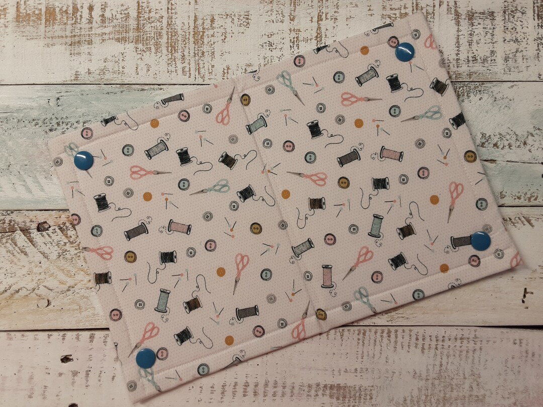 Sewing Theme Thread Keeper Cross Stitch, 7" X 10" Large Size ...