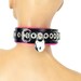 Locking Pink Satin Padded Collar - Etsy