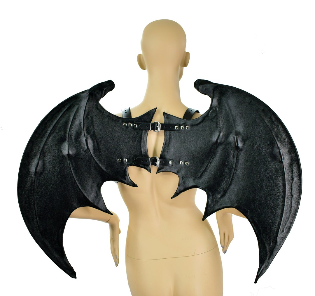 Leather Bat Wings - Etsy