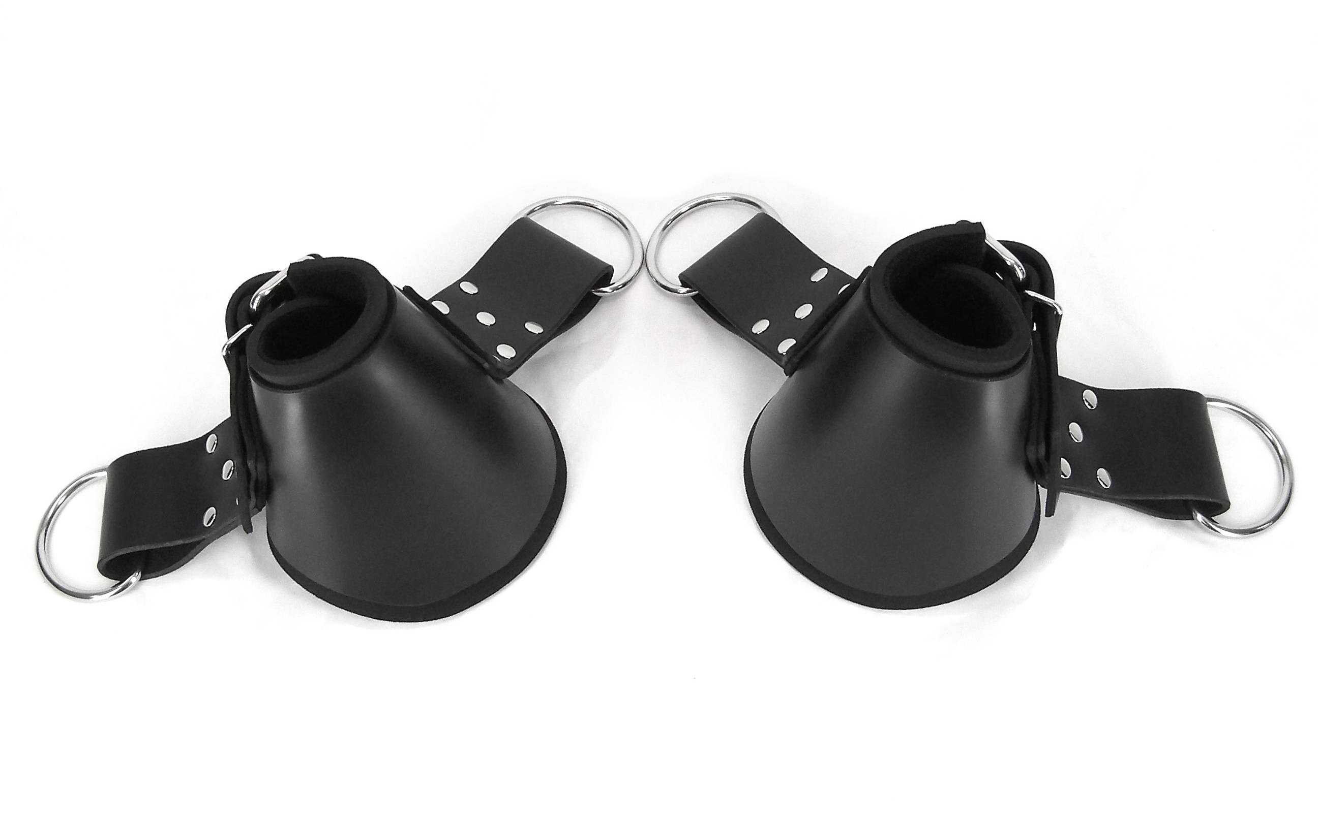 Padded Leather Ankle Suspension Cuffs mature - Etsy UK