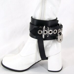 Leather High Heel Locking Ankle Cuffs (mature) - Etsy