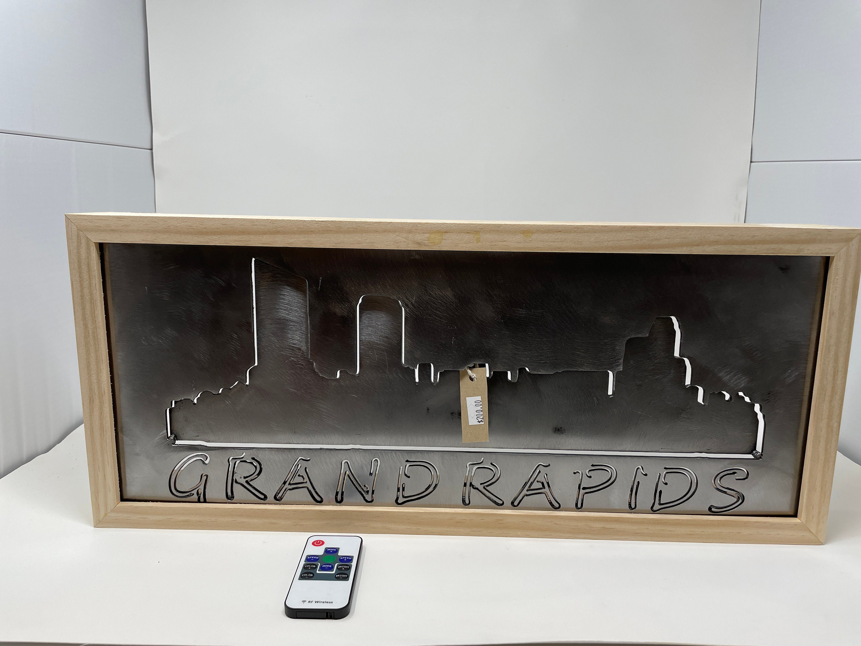 Grand Rapids Michigan City Skyline Sign - Etsy