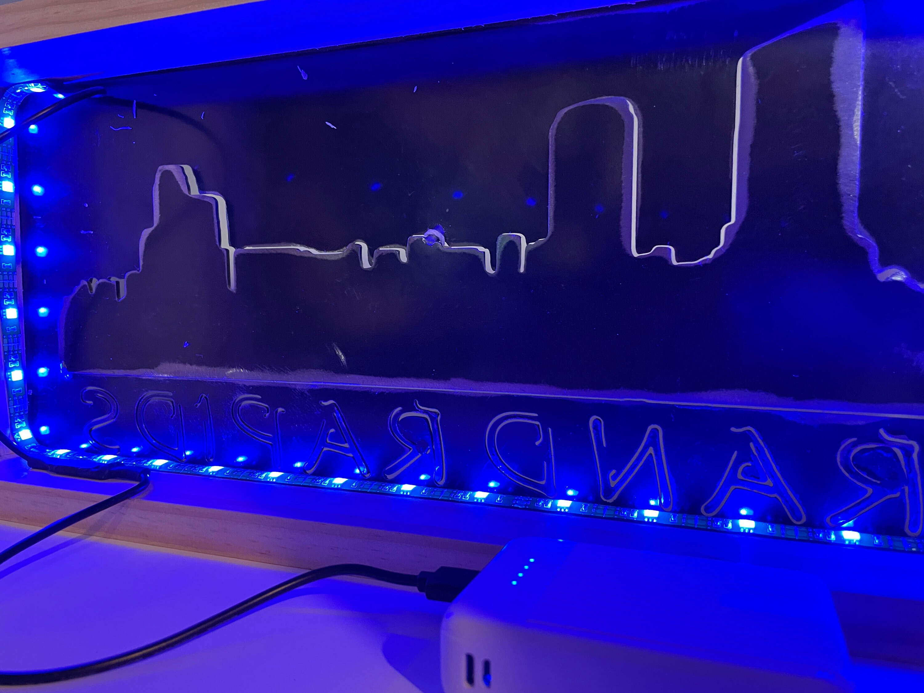 Grand Rapids Michigan City Skyline Sign - Etsy