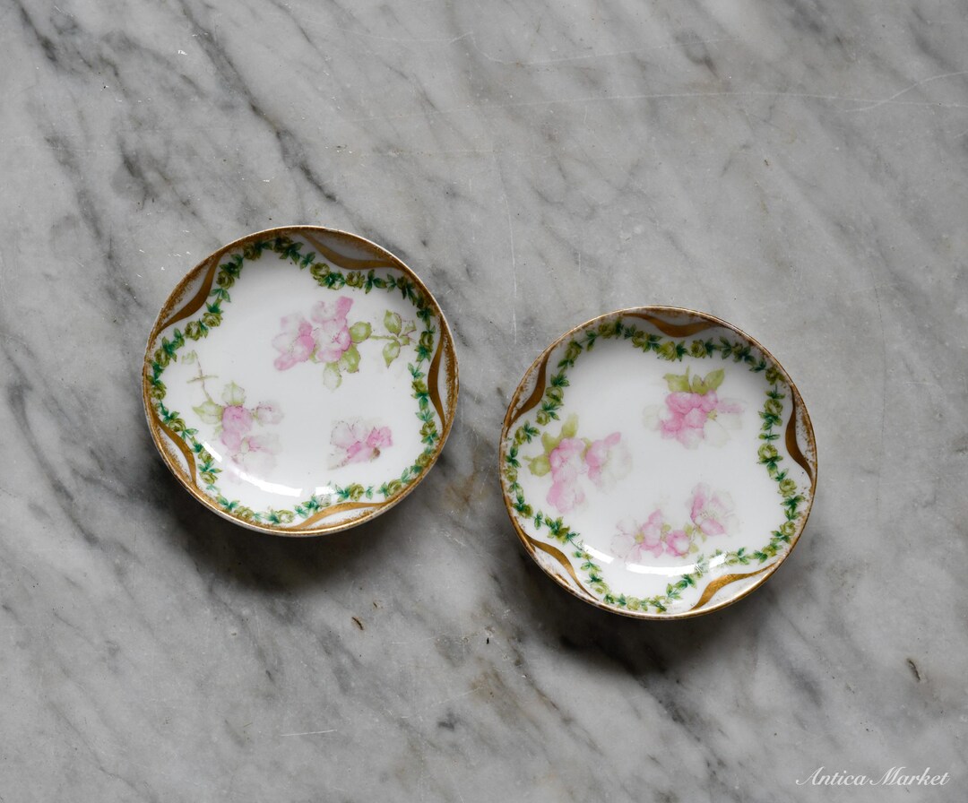 Antique Limoges French Porcelain Butter Pats - Etsy